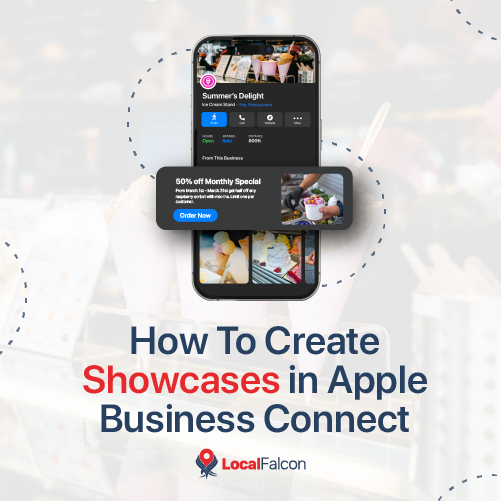 How To Create Showcases in Apple Business Connect - Local Falcon